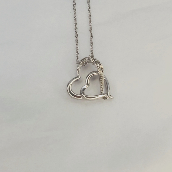 Kay Jewelers Double Heart Necklace